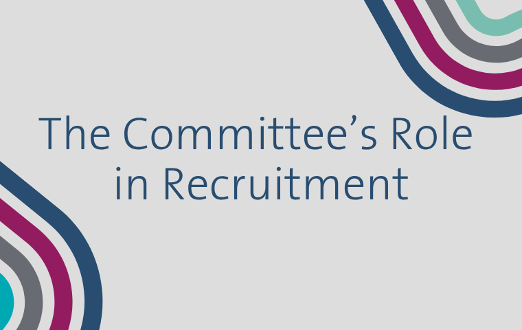 Video 7: The Committee’s Role in Recruitment | Early Learning ...
